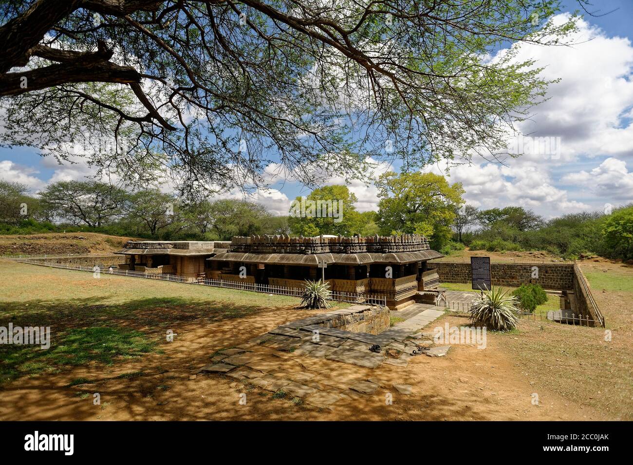 Ancient Nagareshvara Temple, Bankapura Stock Photo - Alamy