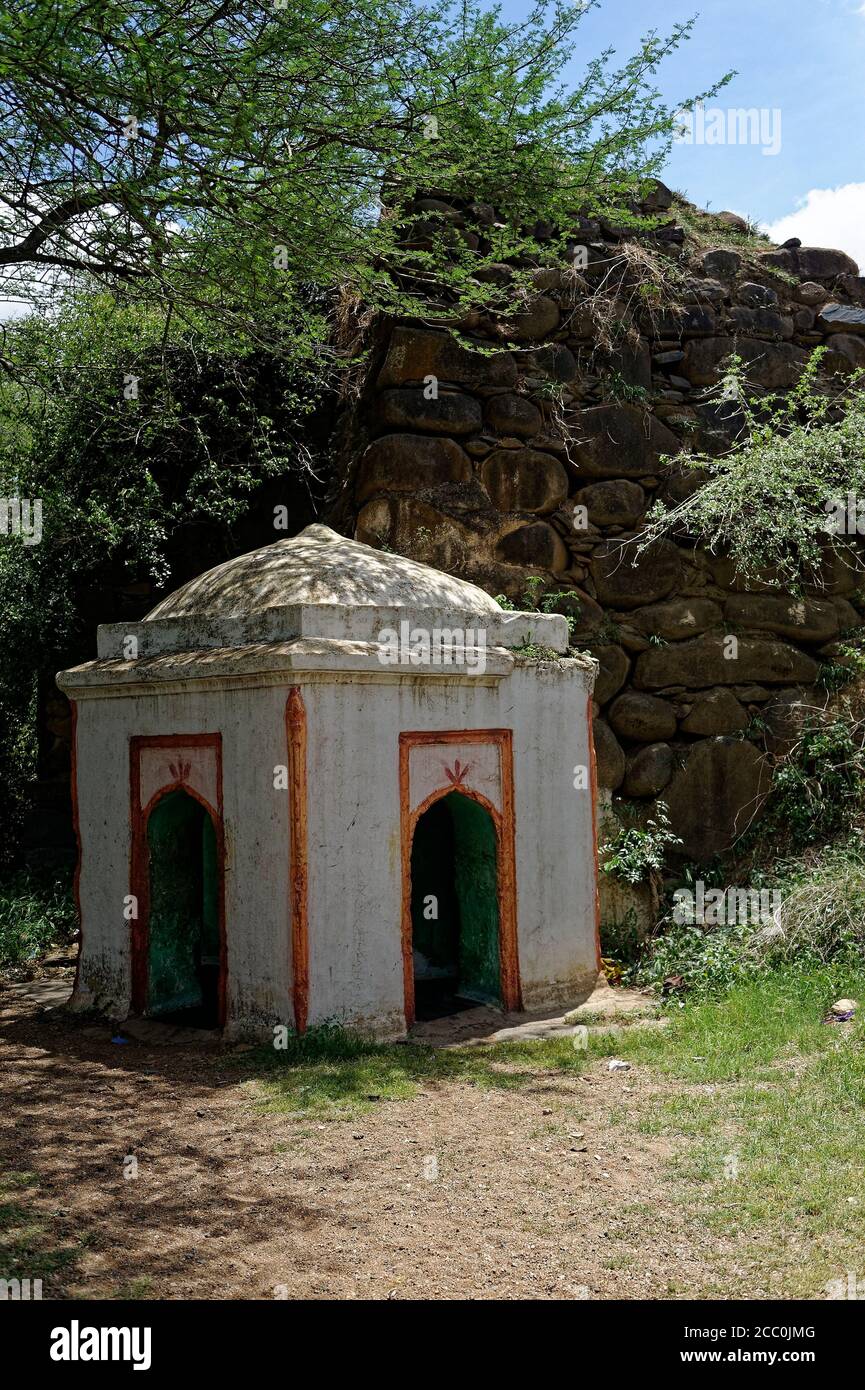 Small Hindu temple at remote place Stock Photo - Alamy