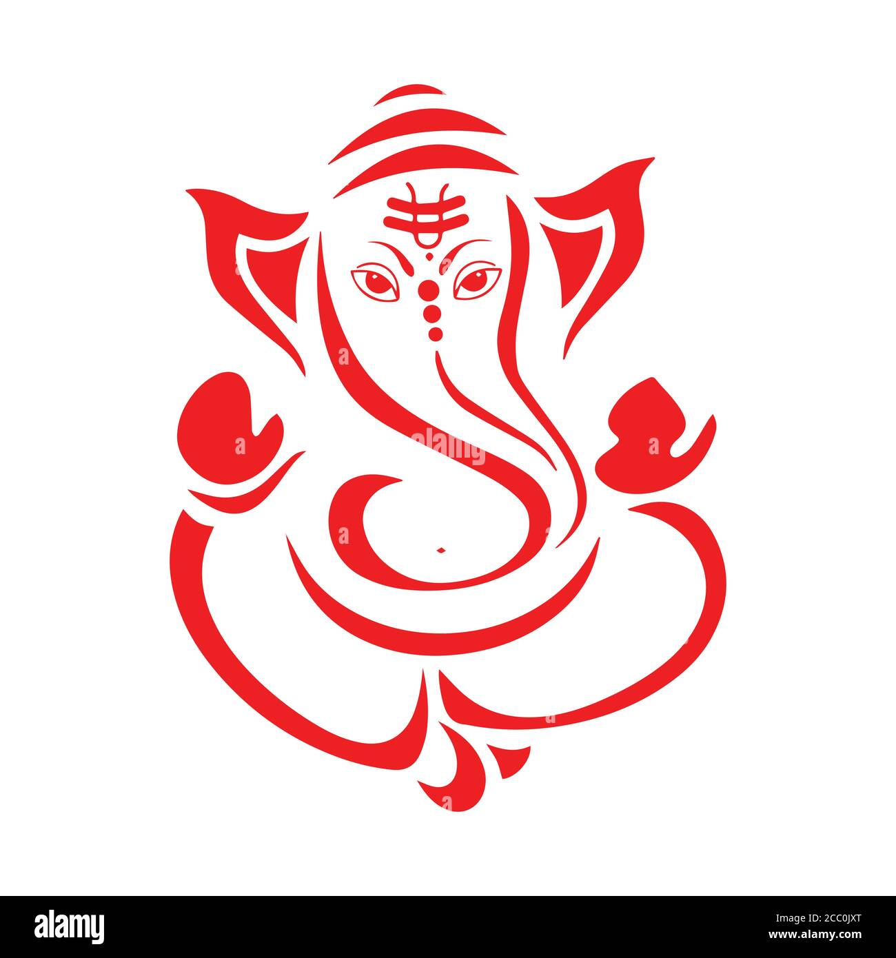Happy ganesh chaturthi Stock Vector Images - Alamy