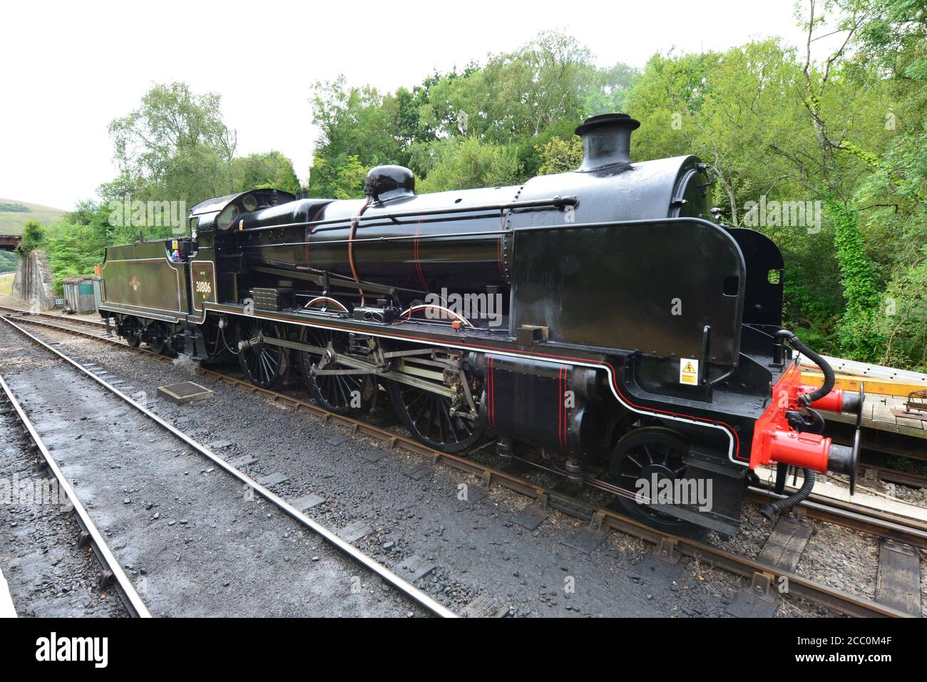 A U class steam locomotive Stock Photo - Alamy