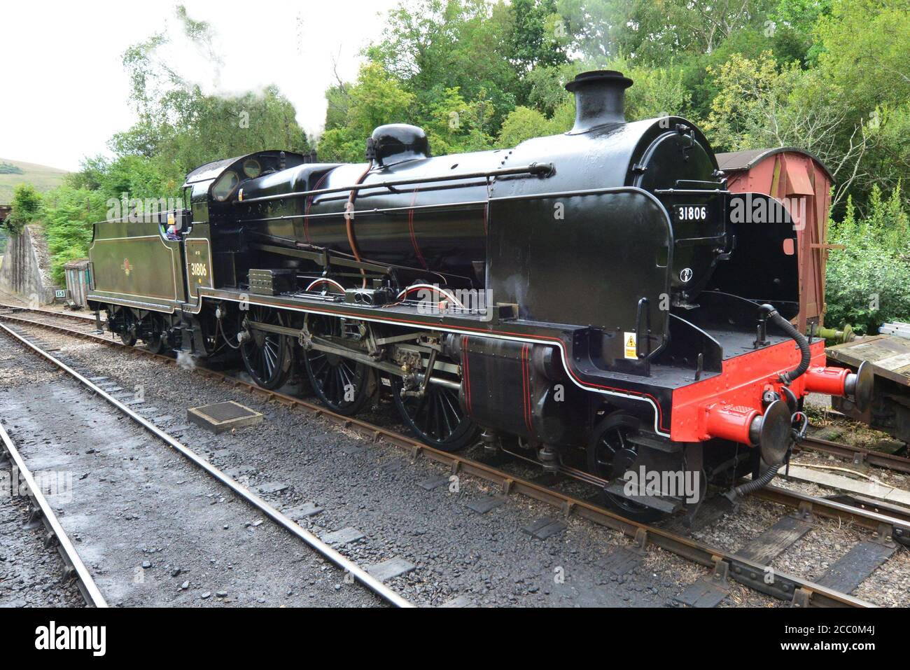A U class steam locomotive Stock Photo - Alamy