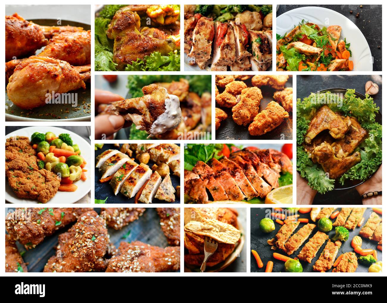 Yummy Food Collage