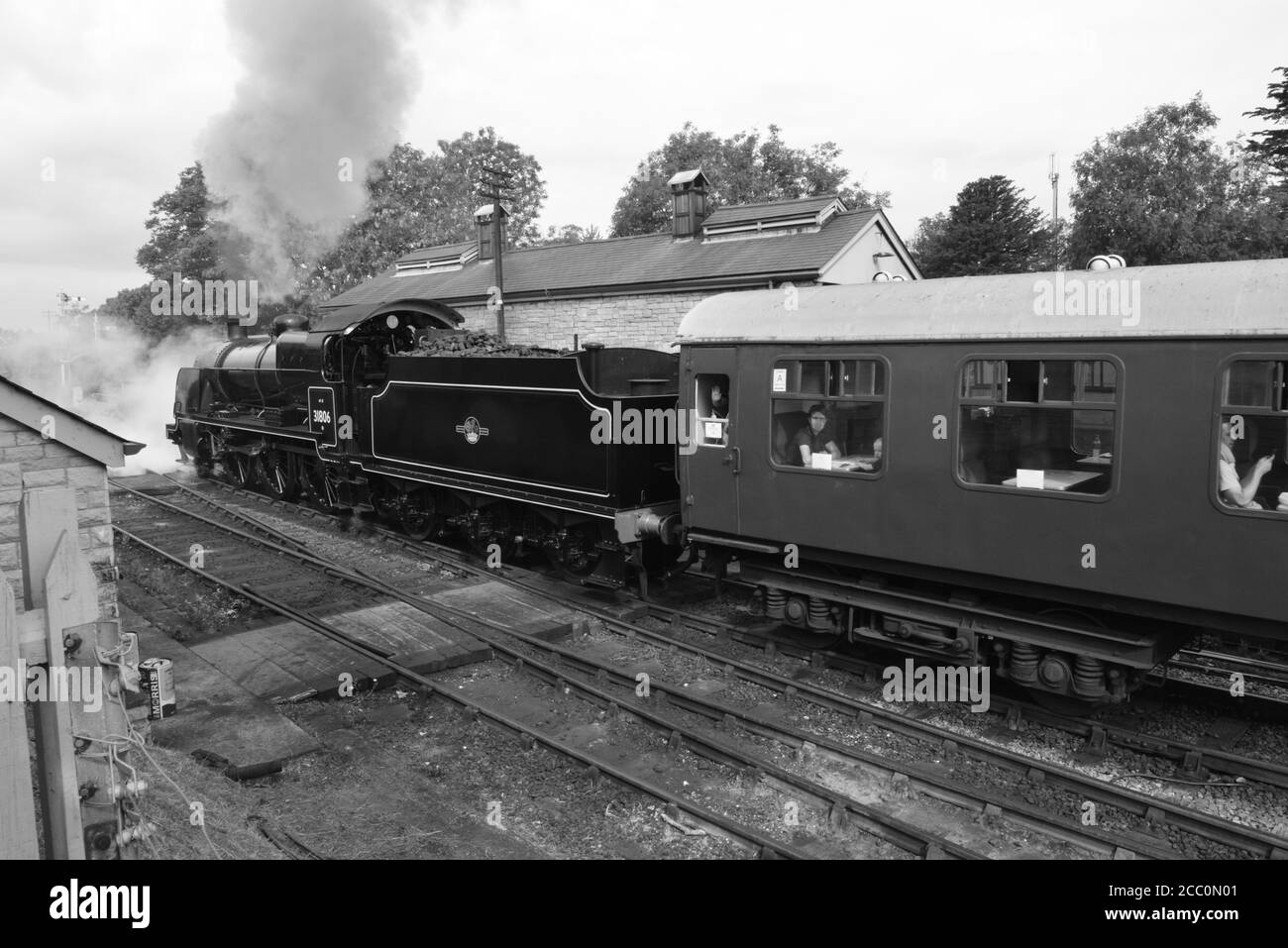 A U class steam locomotive Stock Photo - Alamy