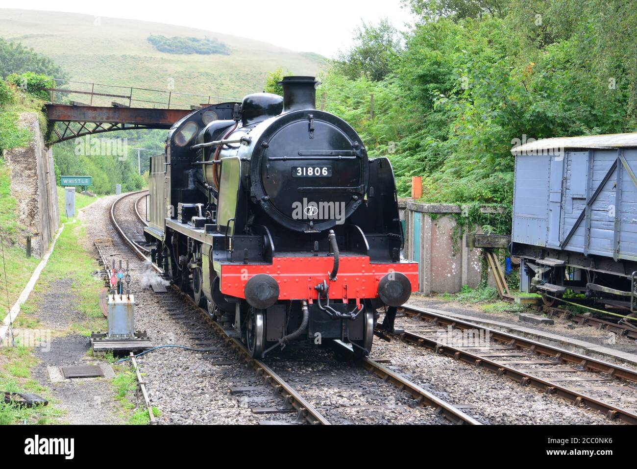 A U class steam locomotive Stock Photo - Alamy