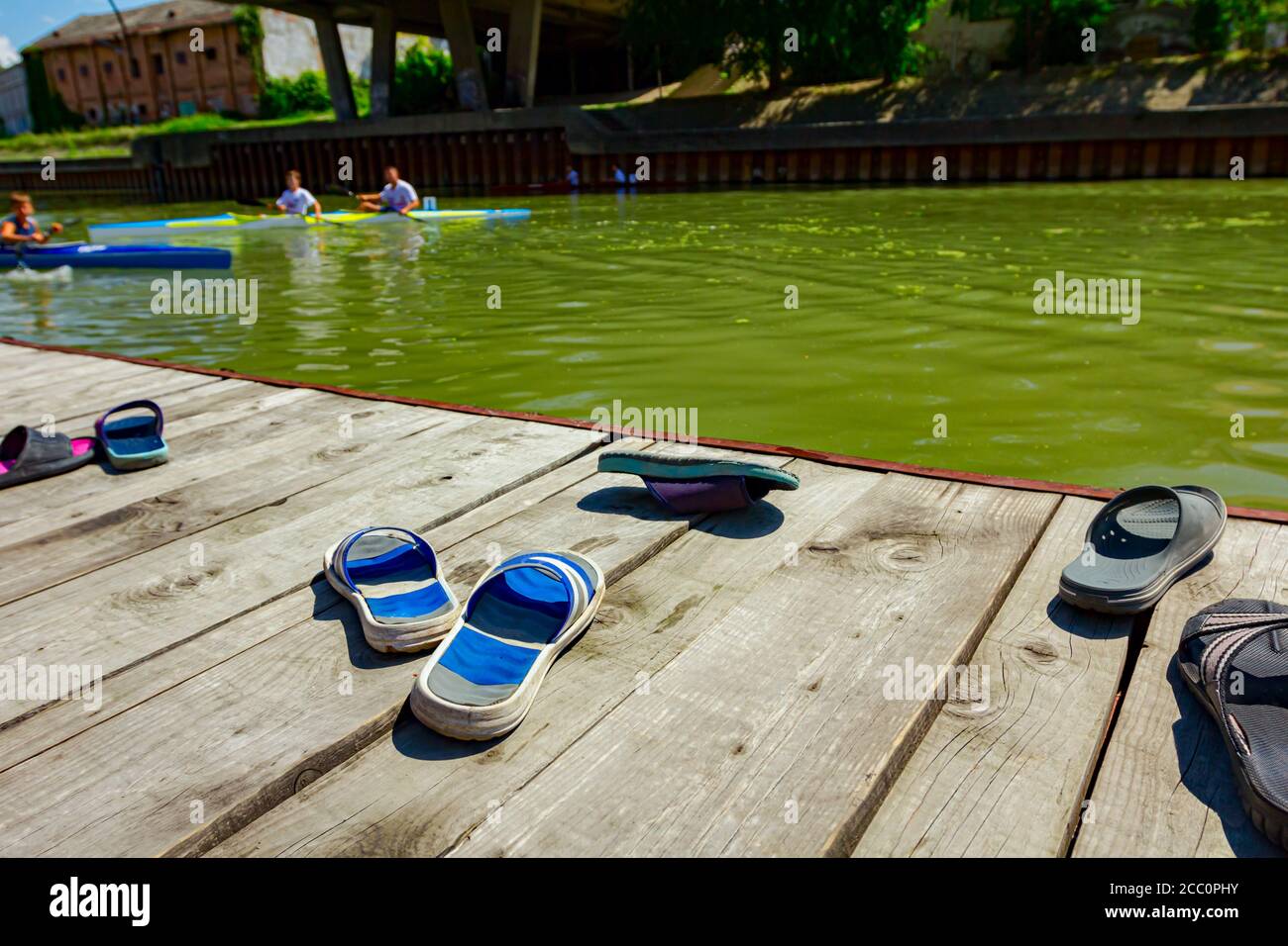 Canoe flip hi-res stock photography and images - Alamy