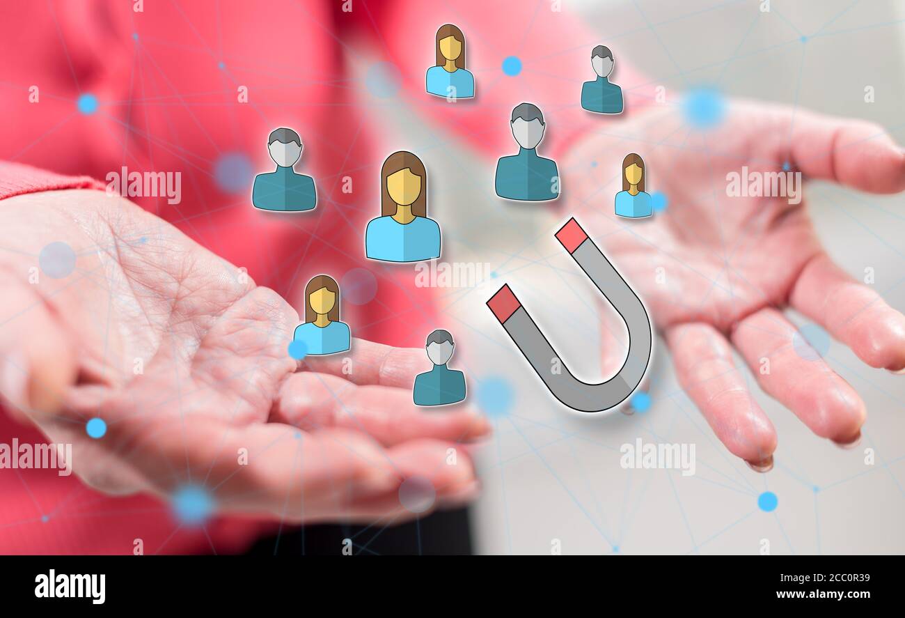 Recruitment concept above hands hi-res stock photography and images - Alamy