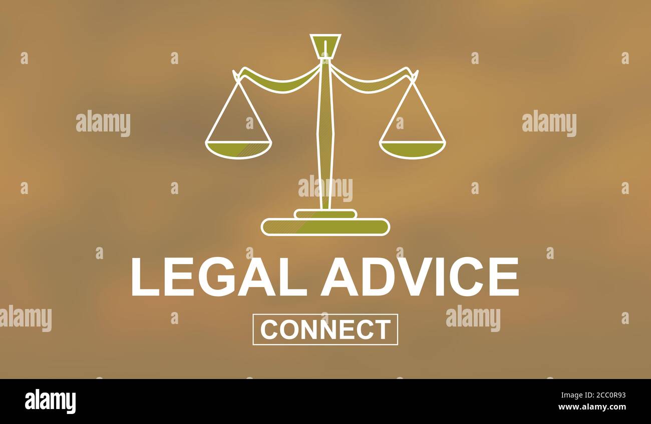 Illustration of a legal advice concept Stock Photo - Alamy