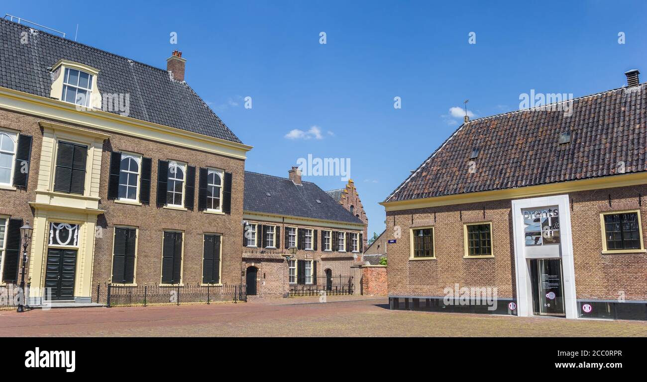 Panorama of the Drents museum in the center of Assen, Netherlands Stock ...
