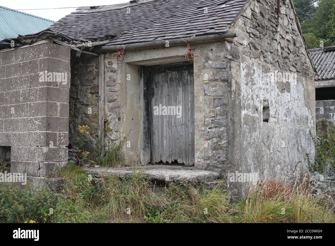 Farming Building Doorway Stock Photo - Alamy