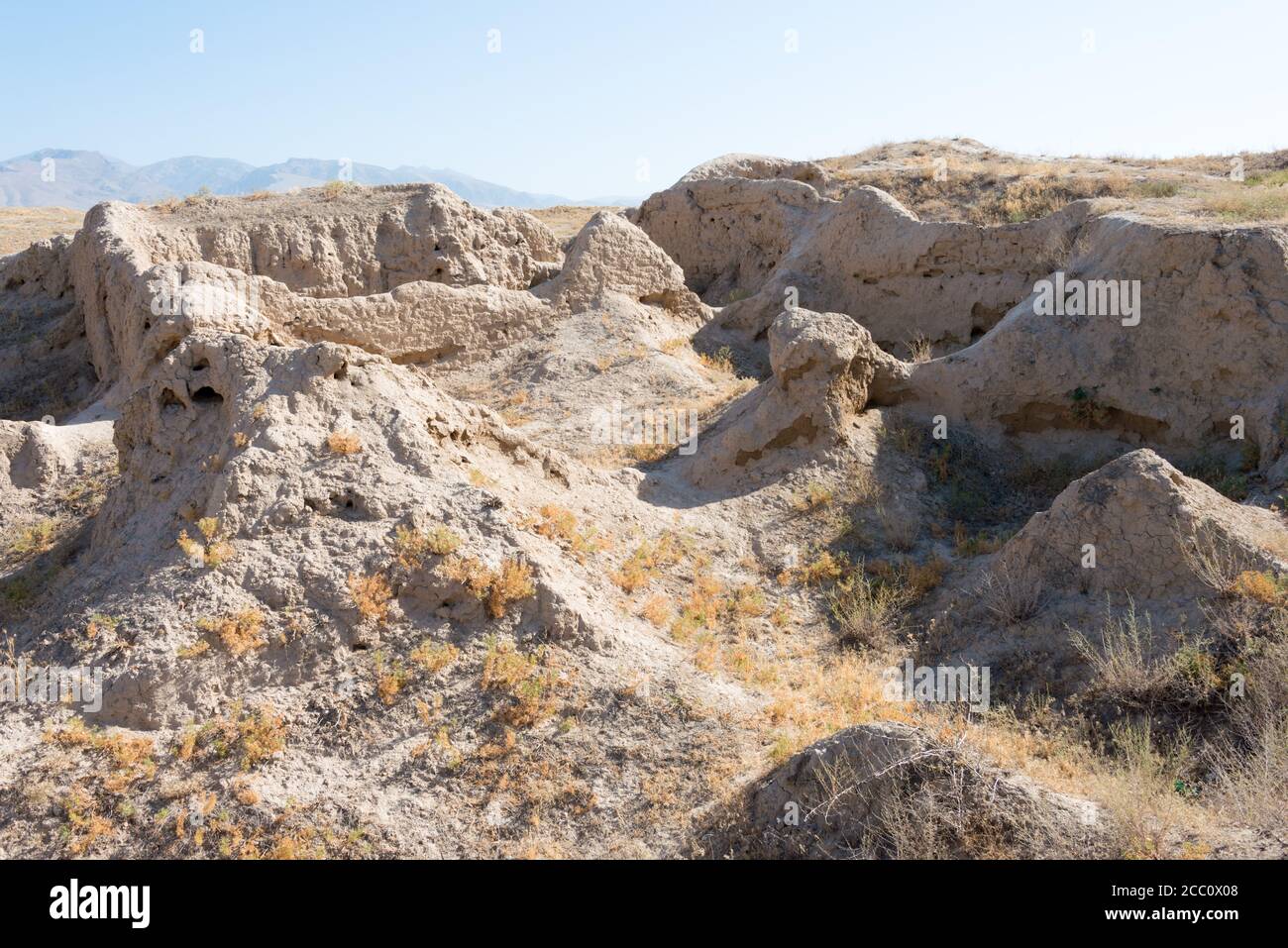 Panjakent, Tajikistan - Remains of Ancient Panjakent. a famous Historic ...