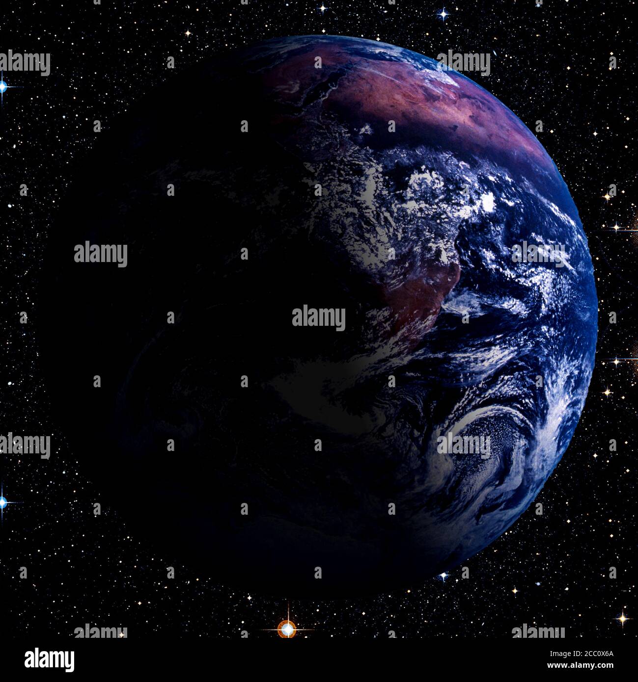 Blue marble map hi-res stock photography and images - Alamy