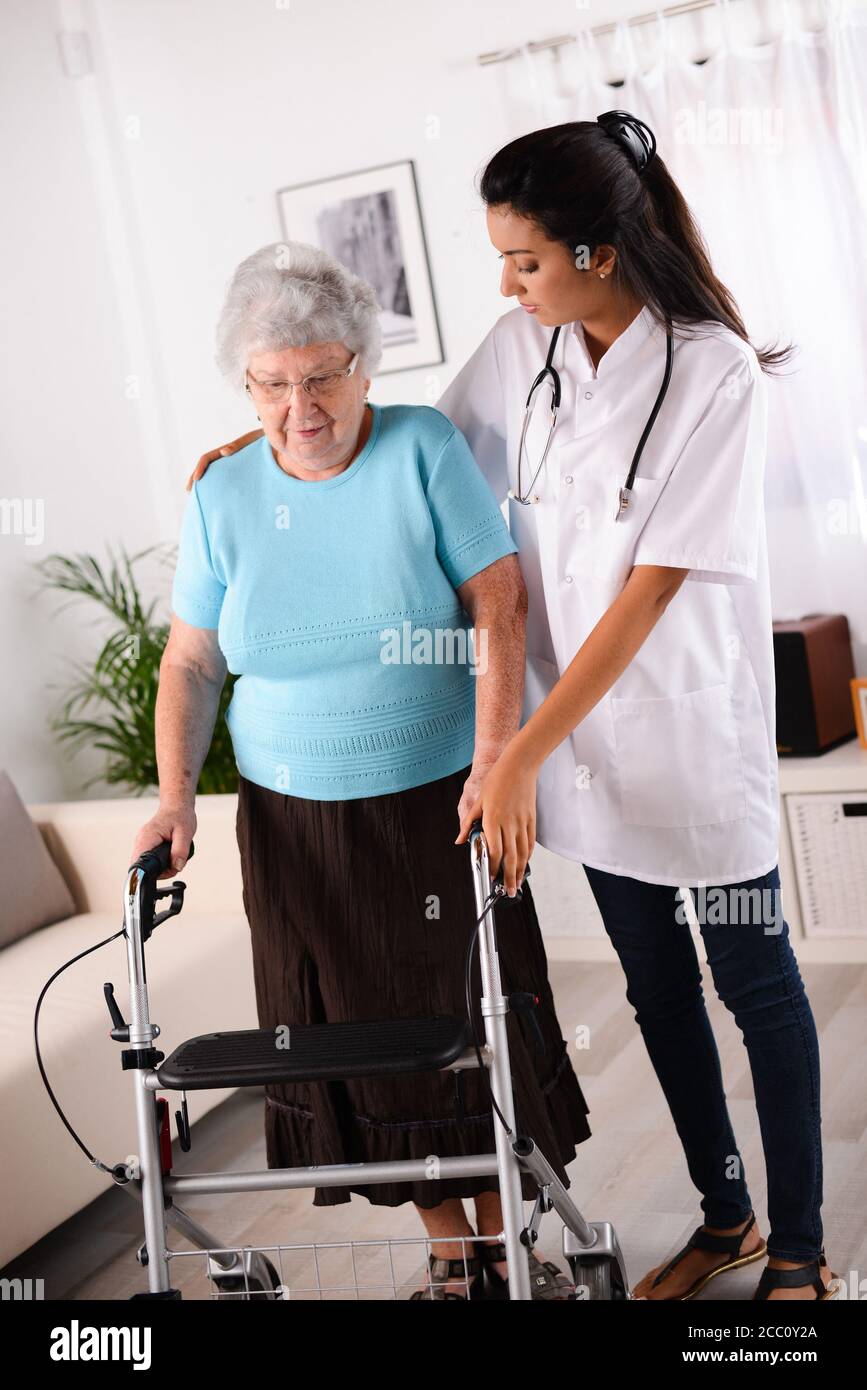 Rehab nurse hi-res stock photography and images - Alamy