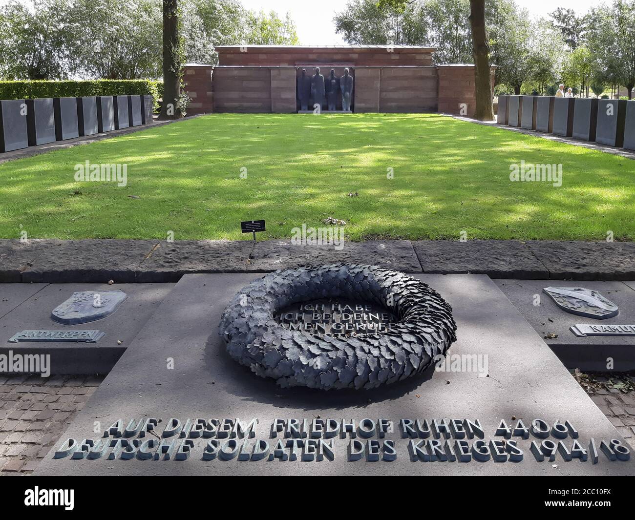 Langemark german war cemetery belgium hi-res stock photography and ...