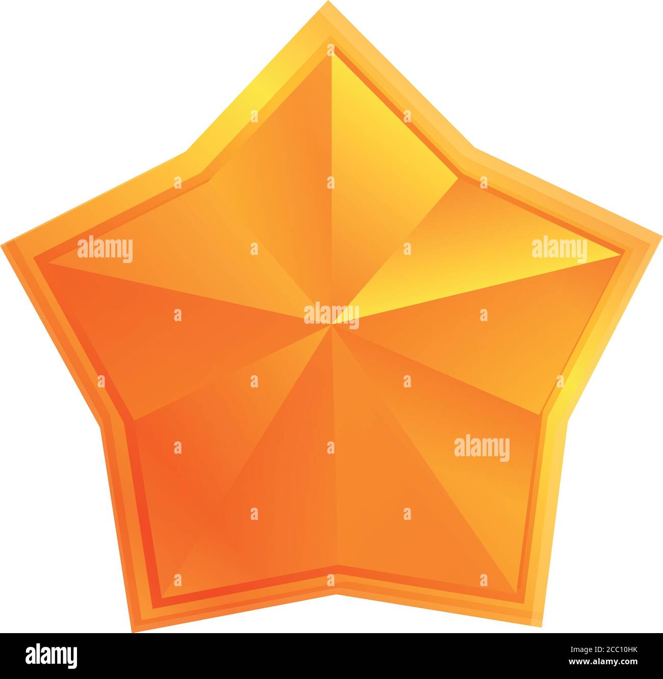 Bonus star icon. Cartoon of bonus star vector icon for web design ...