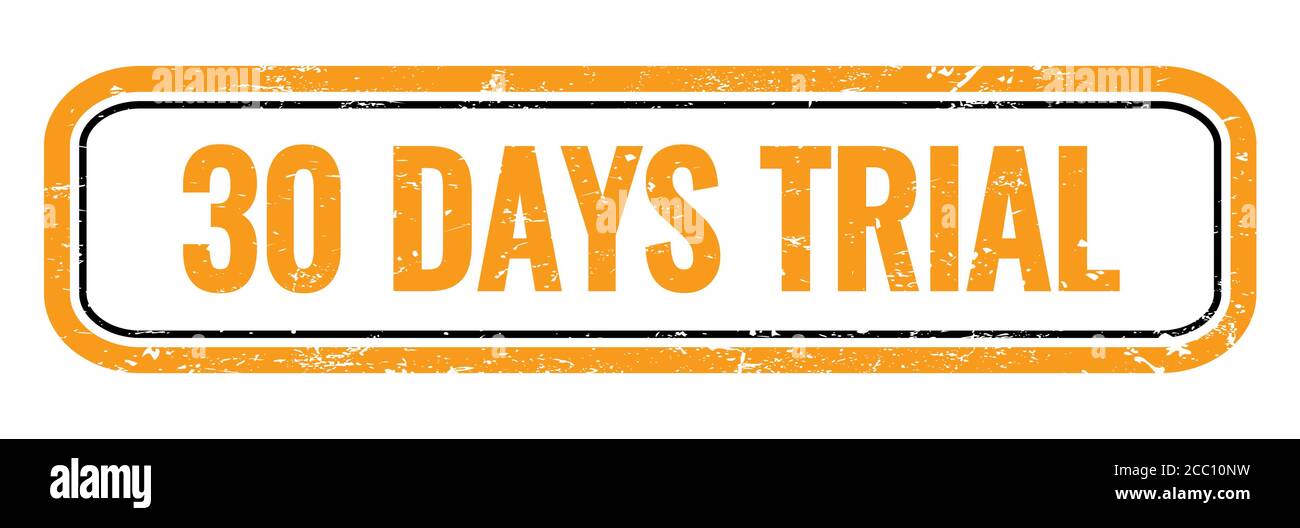 30 days trial stamp hi-res stock photography and images - Alamy