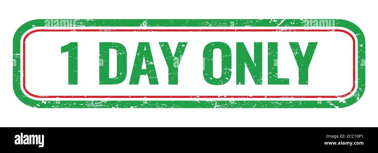 1 day only stamp hi-res stock photography and images - Alamy