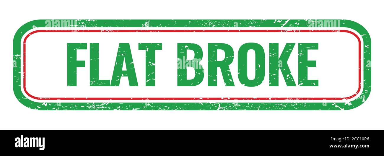 Flat broke stamp hi-res stock photography and images - Alamy