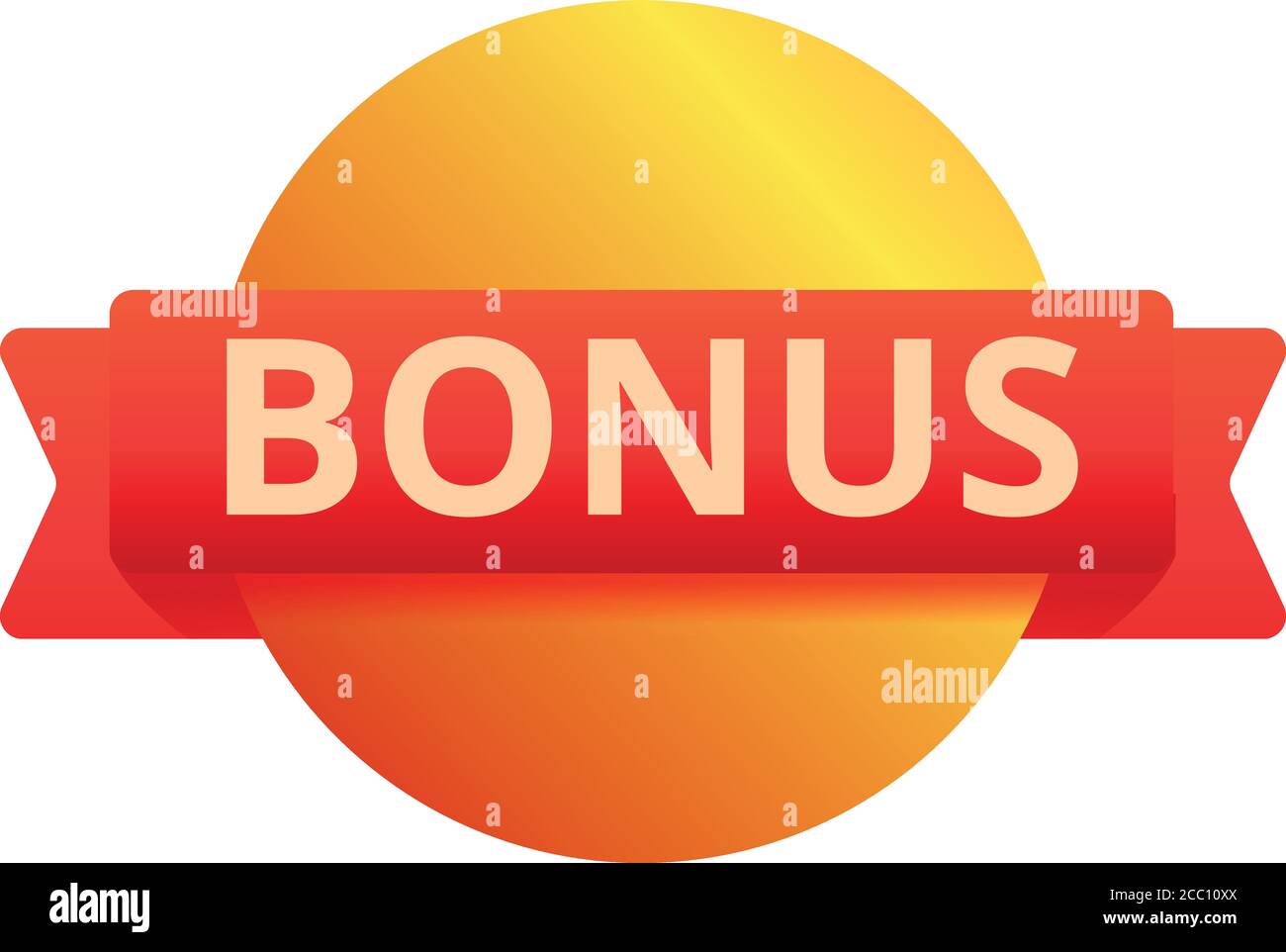 Bonus prize icon. Cartoon of bonus prize vector icon for web design ...