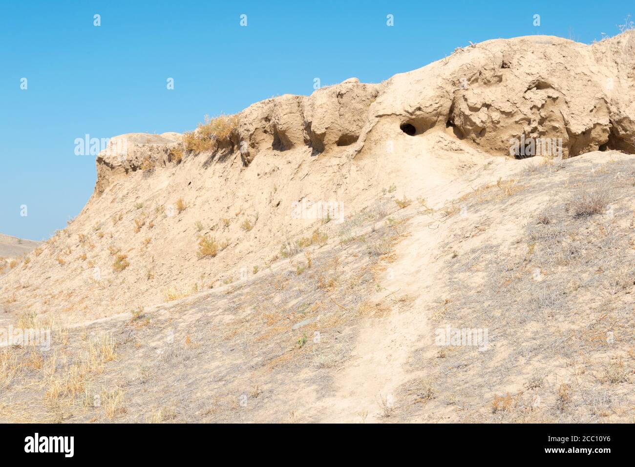 Panjakent, Tajikistan - Remains of Ancient Panjakent. a famous Historic ...