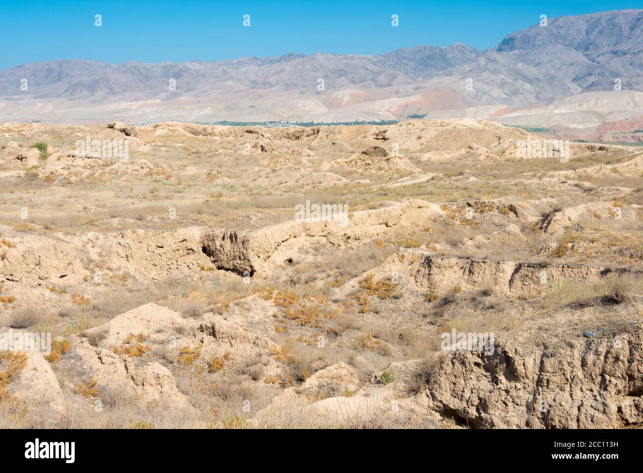 Panjakent, Tajikistan - Remains of Ancient Panjakent. a famous Historic ...
