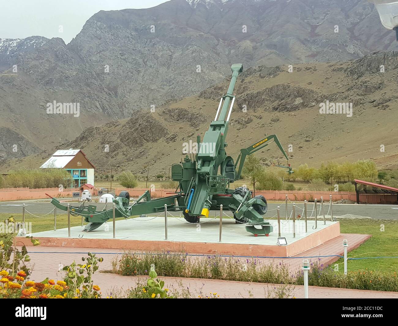 Rocket Kargil War Memorial located near Drass main highway connecting ...