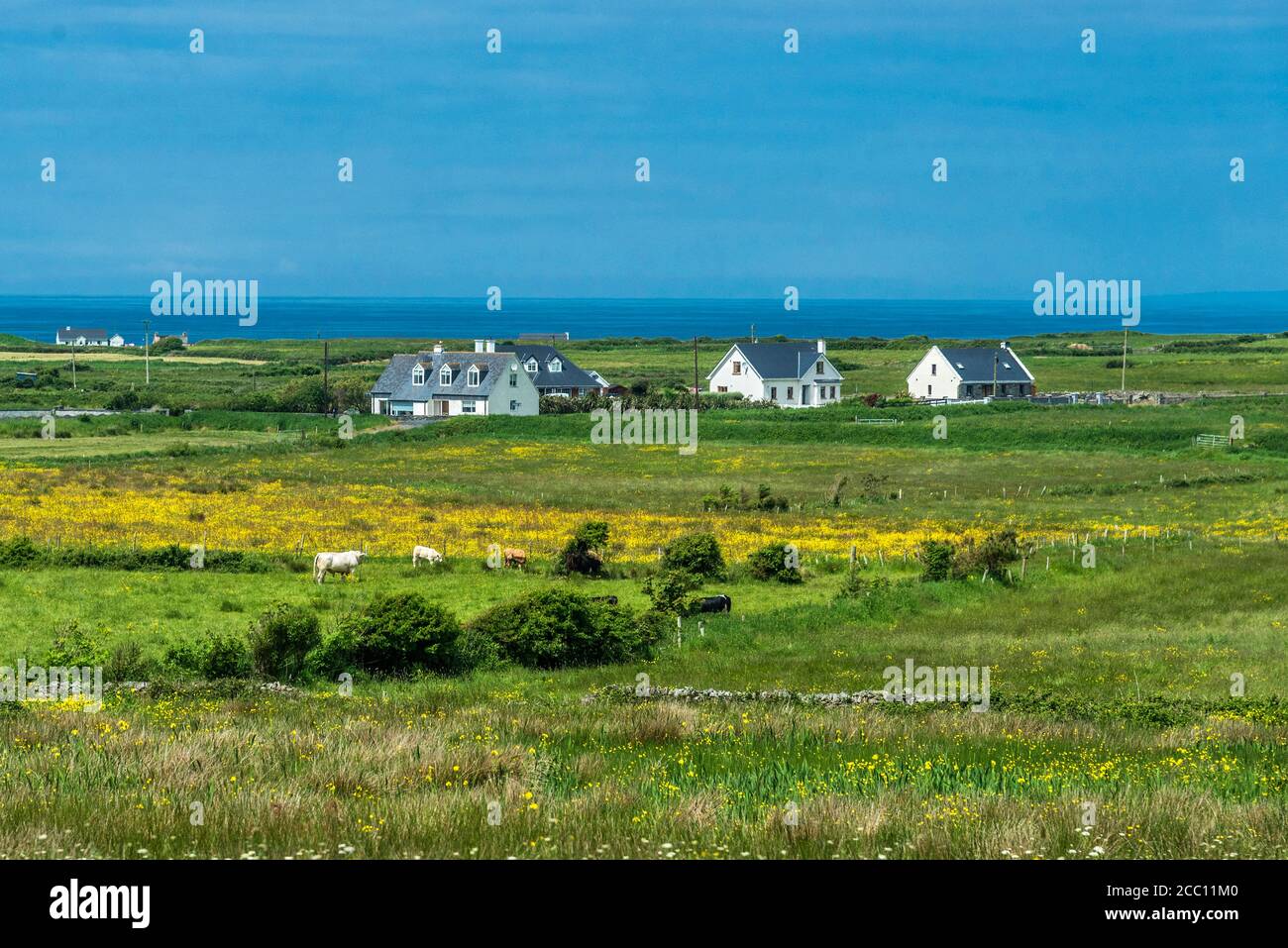 Europe, Republic of Ireland, Clare County, Spanish Point Stock Photo ...