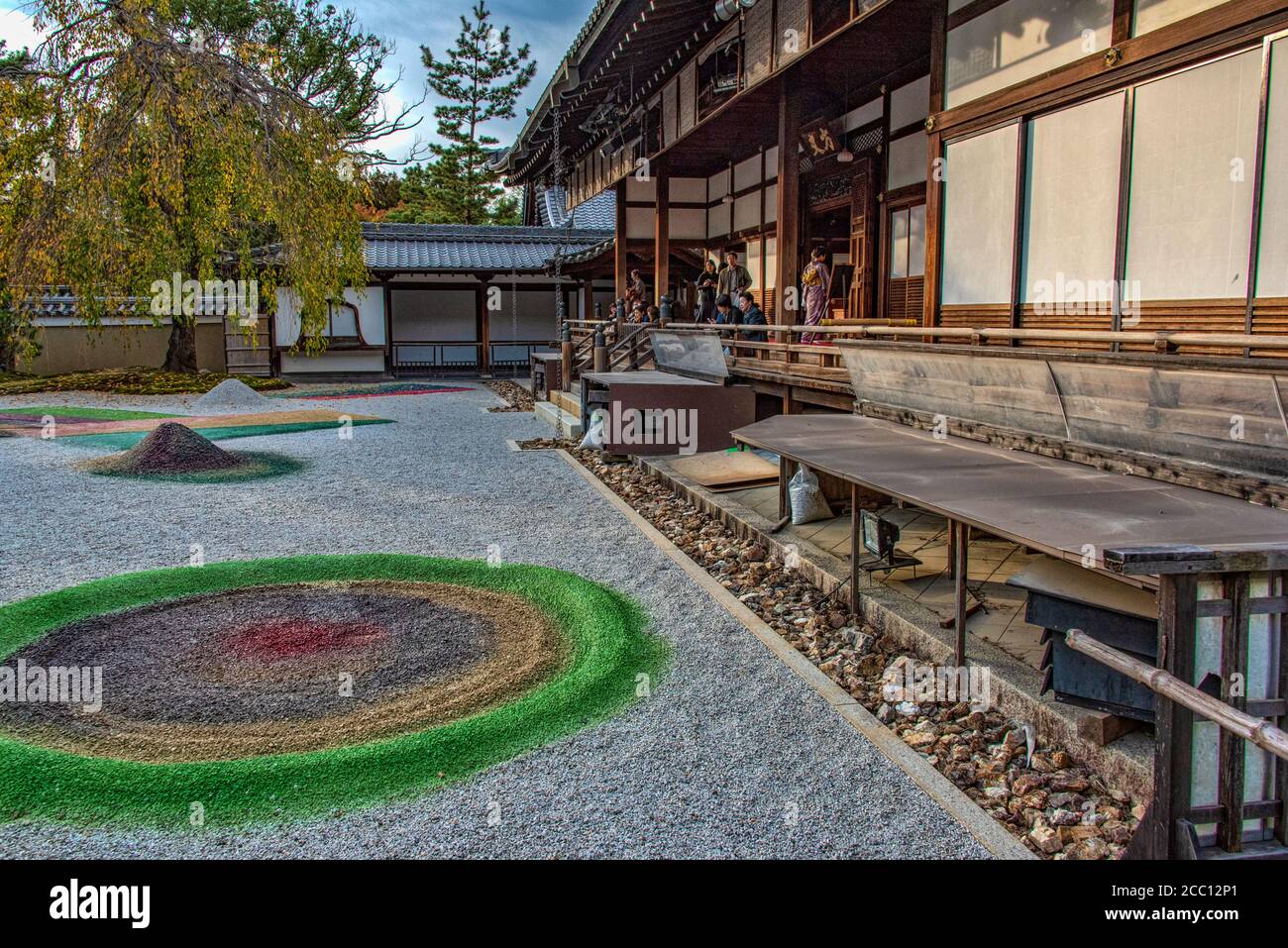 Zen garden, Kodaiji temple, Kyoto, Japan Stock Photo - Alamy