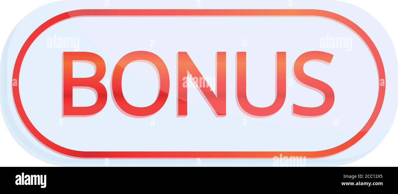 Tag bonus icon. Cartoon of tag bonus vector icon for web design ...