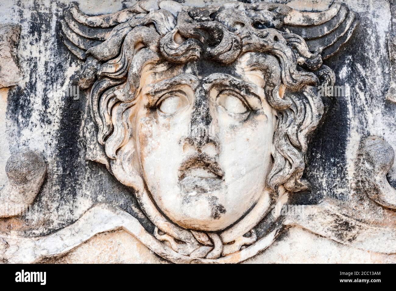 Turkey, archeological Dydimes archeological site, ruins of an ...