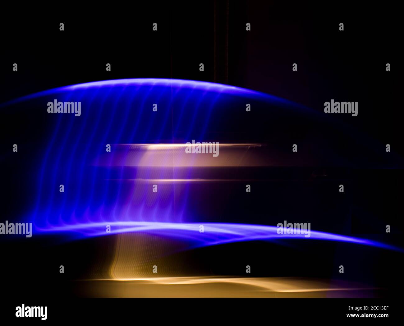 Contemporary light art prints Stock Photo - Alamy