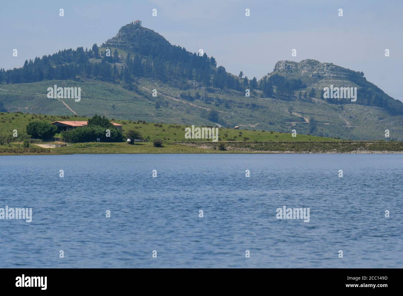 El Juncal reservoir Stock Photo - Alamy