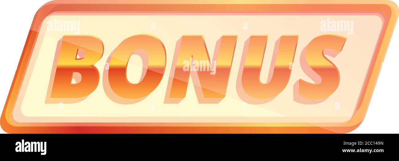 Shiny bonus icon. Cartoon of shiny bonus vector icon for web design ...