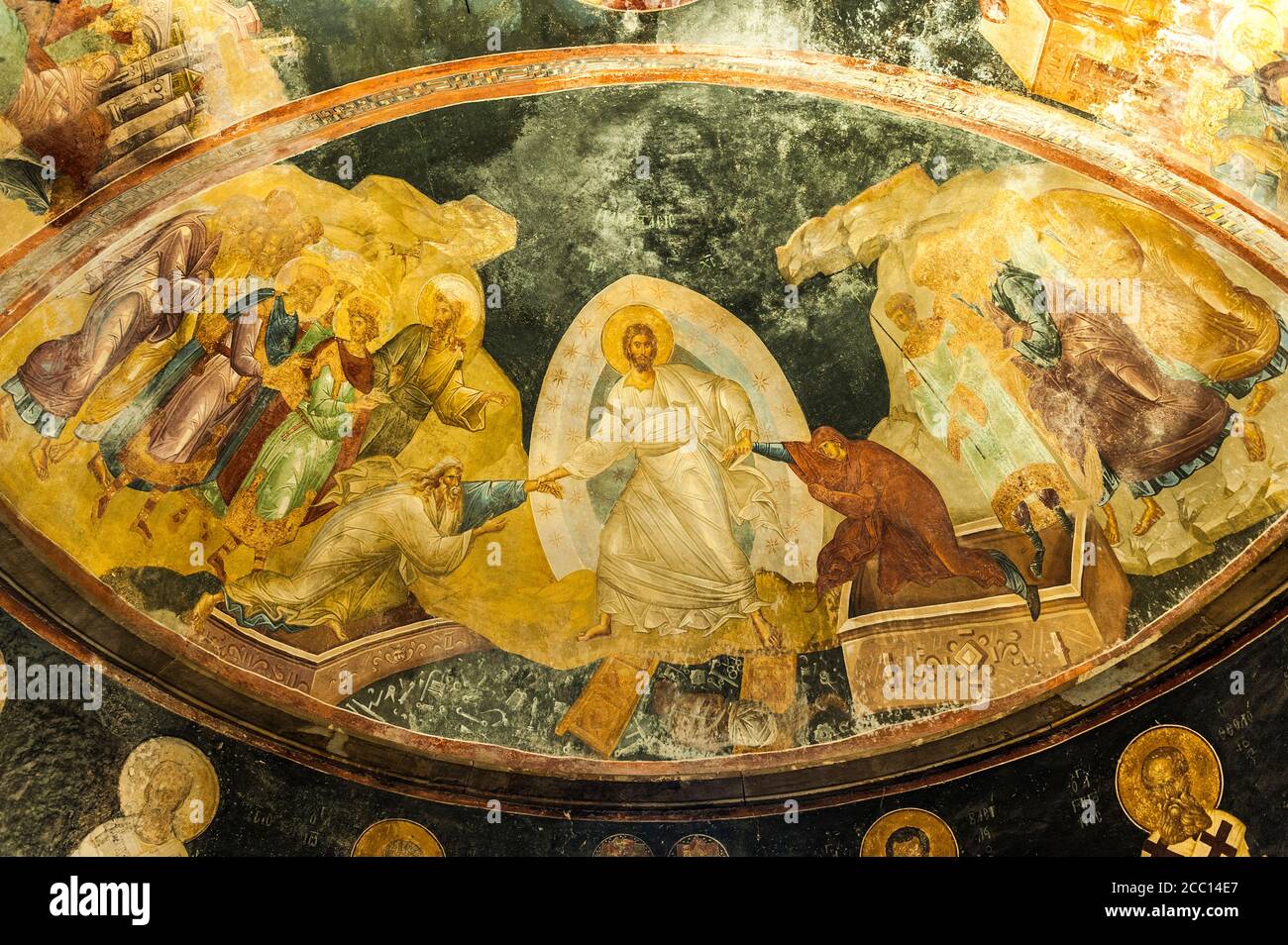 Turkey, Istanbul, byzantine church of the Holy Saviour in Chora ...