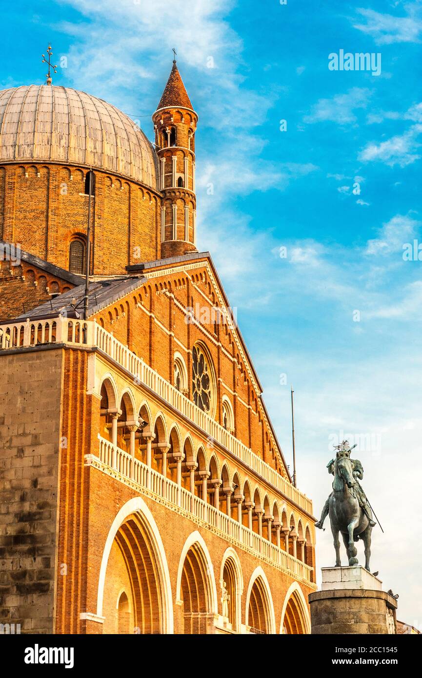 Italy, Veneto, Padua, Cathedral of St Anthony of Padua (13th century ...