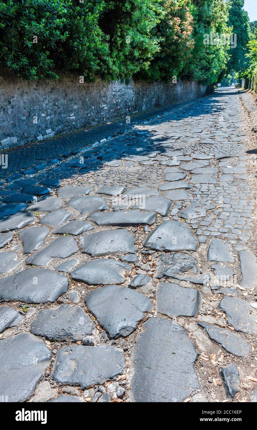 Italy, Rome, via Appia Antica (312 BC Stock Photo - Alamy