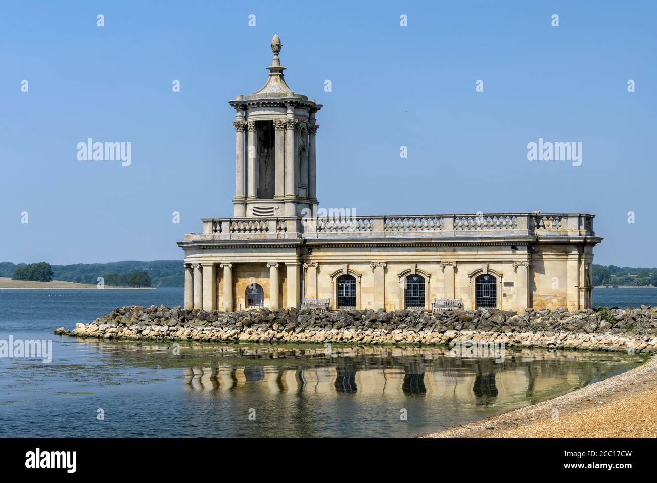 Normanton Church, Rutland Water, England Stock Photo - Alamy