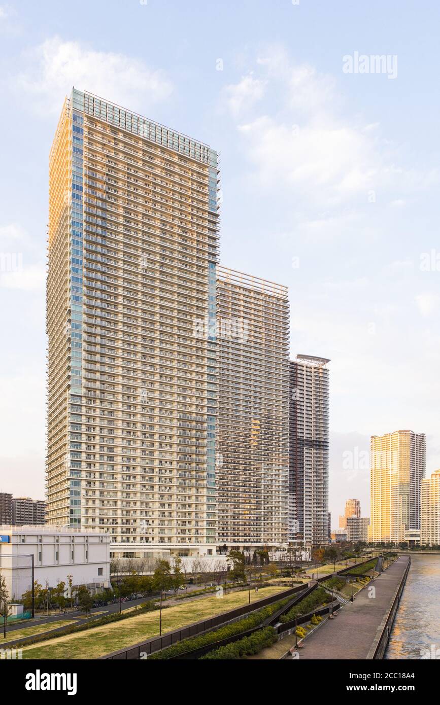 Harumi district, Tokyo, Japan Stock Photo - Alamy