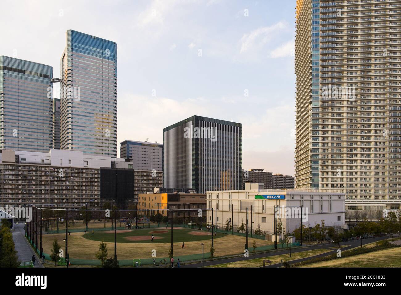 Harumi district, Tokyo, Japan Stock Photo - Alamy