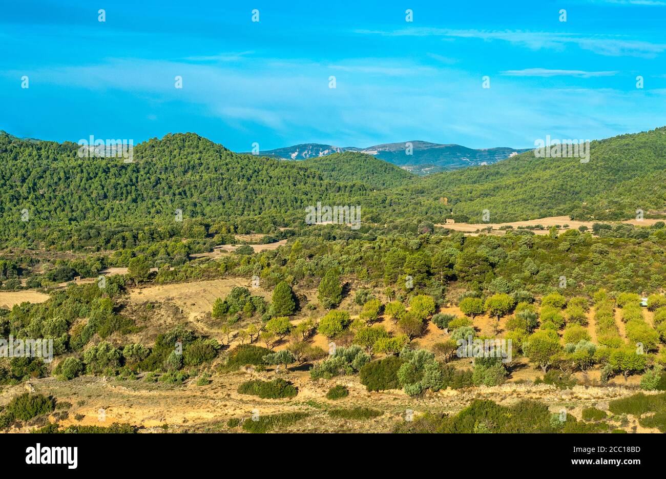 Spain, Aragon, countryside near Aguero Stock Photo - Alamy