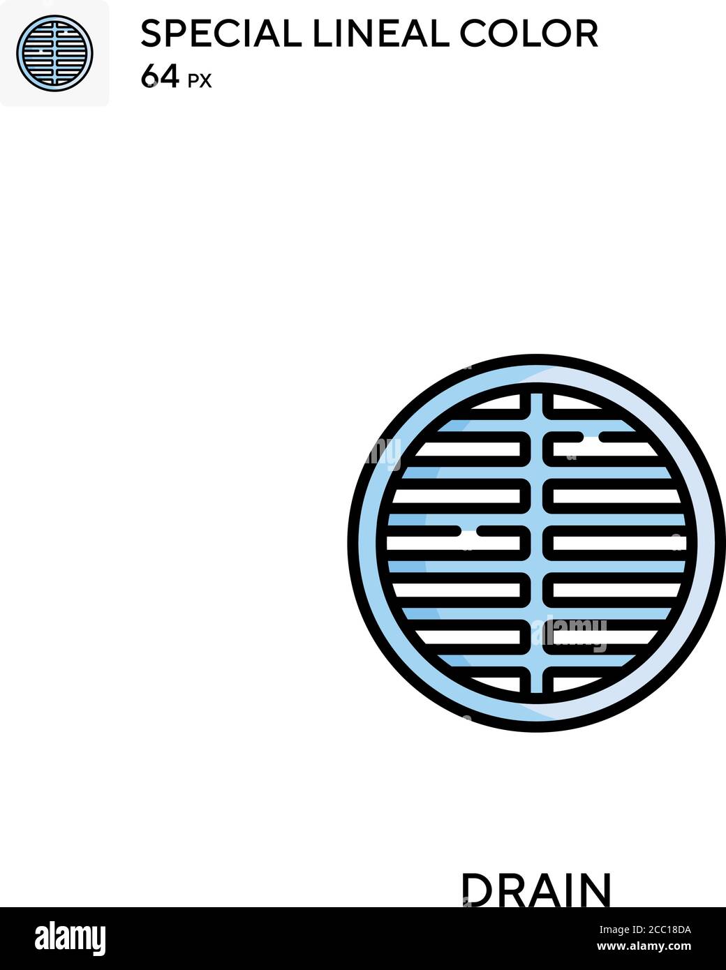 Drain Special lineal color vector icon. Drain icons for your business ...