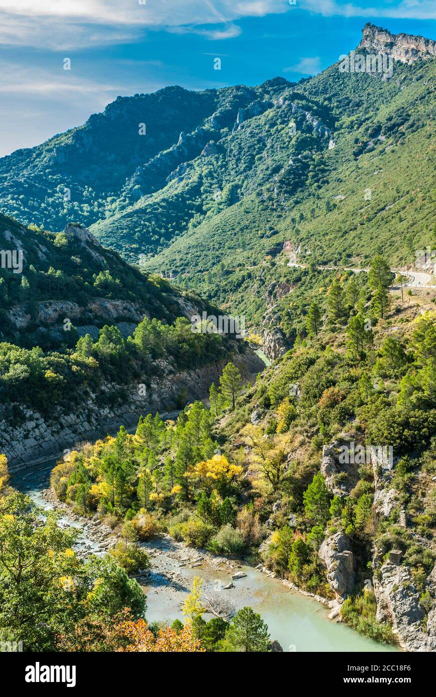 Spain, Aragon, rio Gallego Stock Photo - Alamy