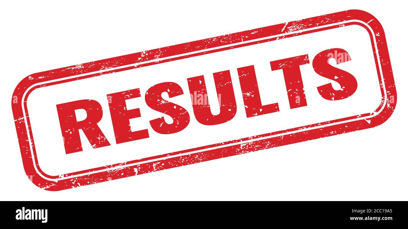Results stamp hi-res stock photography and images - Alamy