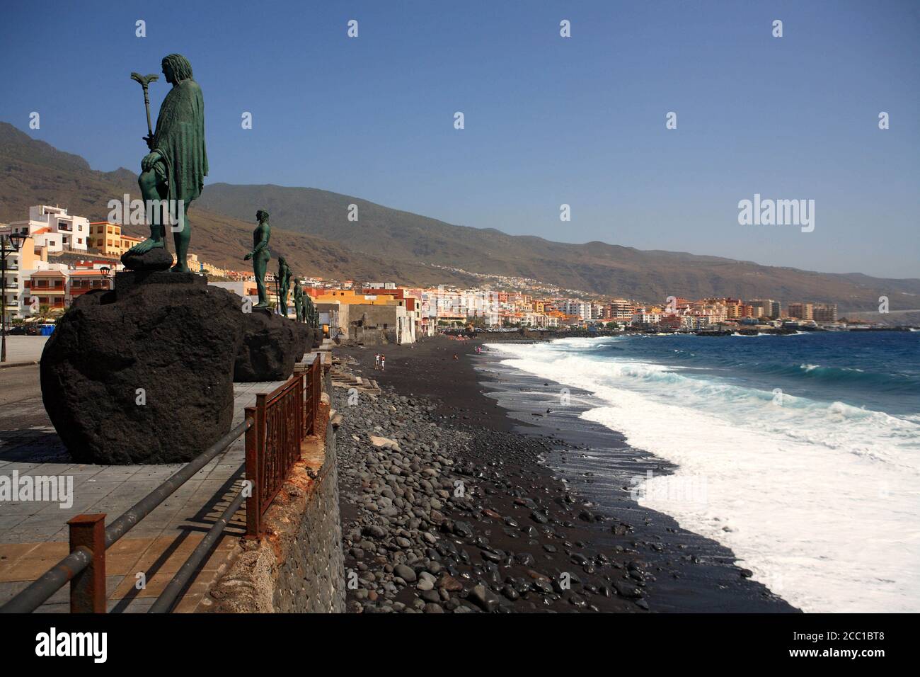 Spain, Canary islands, Tenerife, Candelaria, statues Stock Photo - Alamy