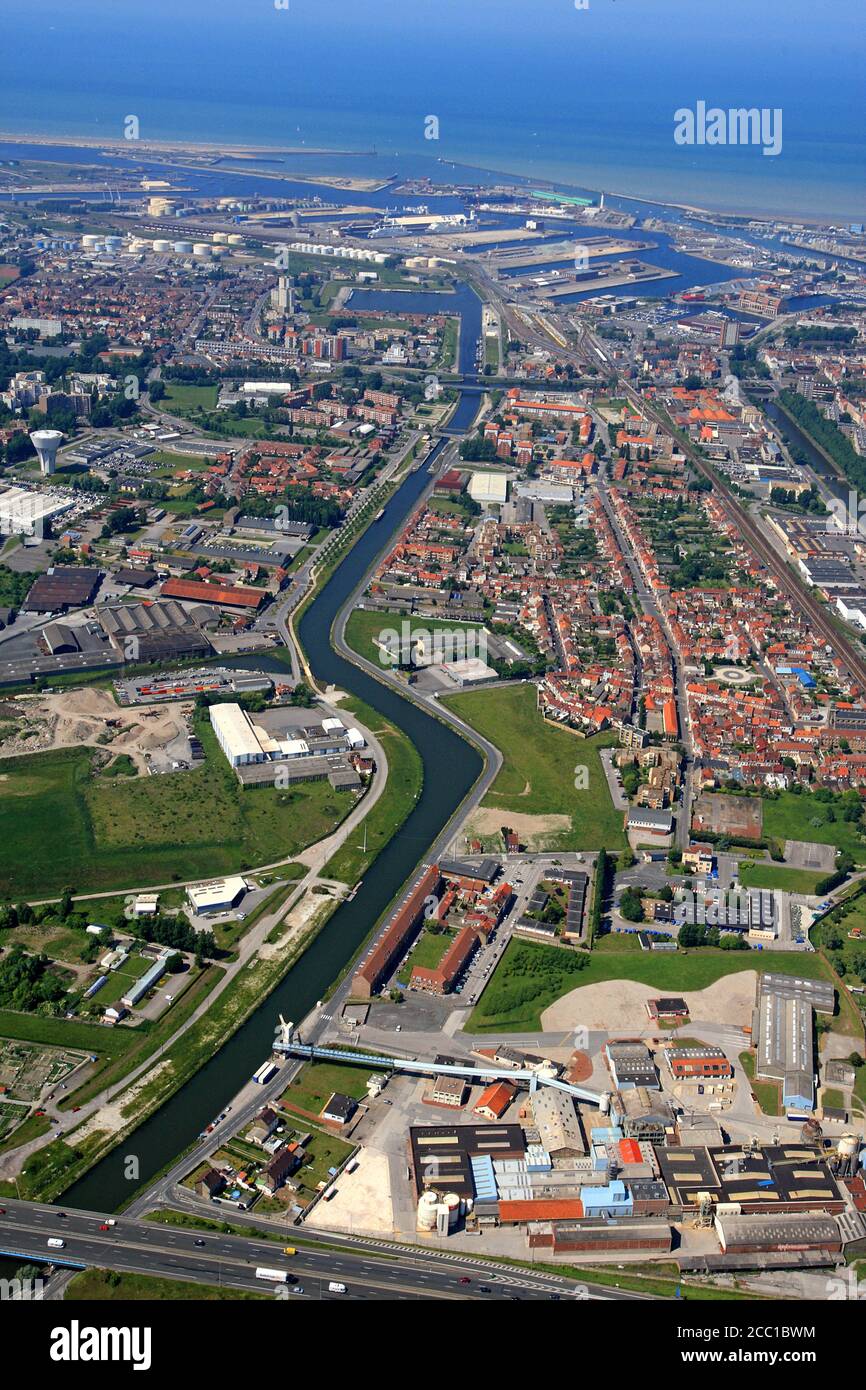 France dunkerque aerial view hi-res stock photography and images - Alamy