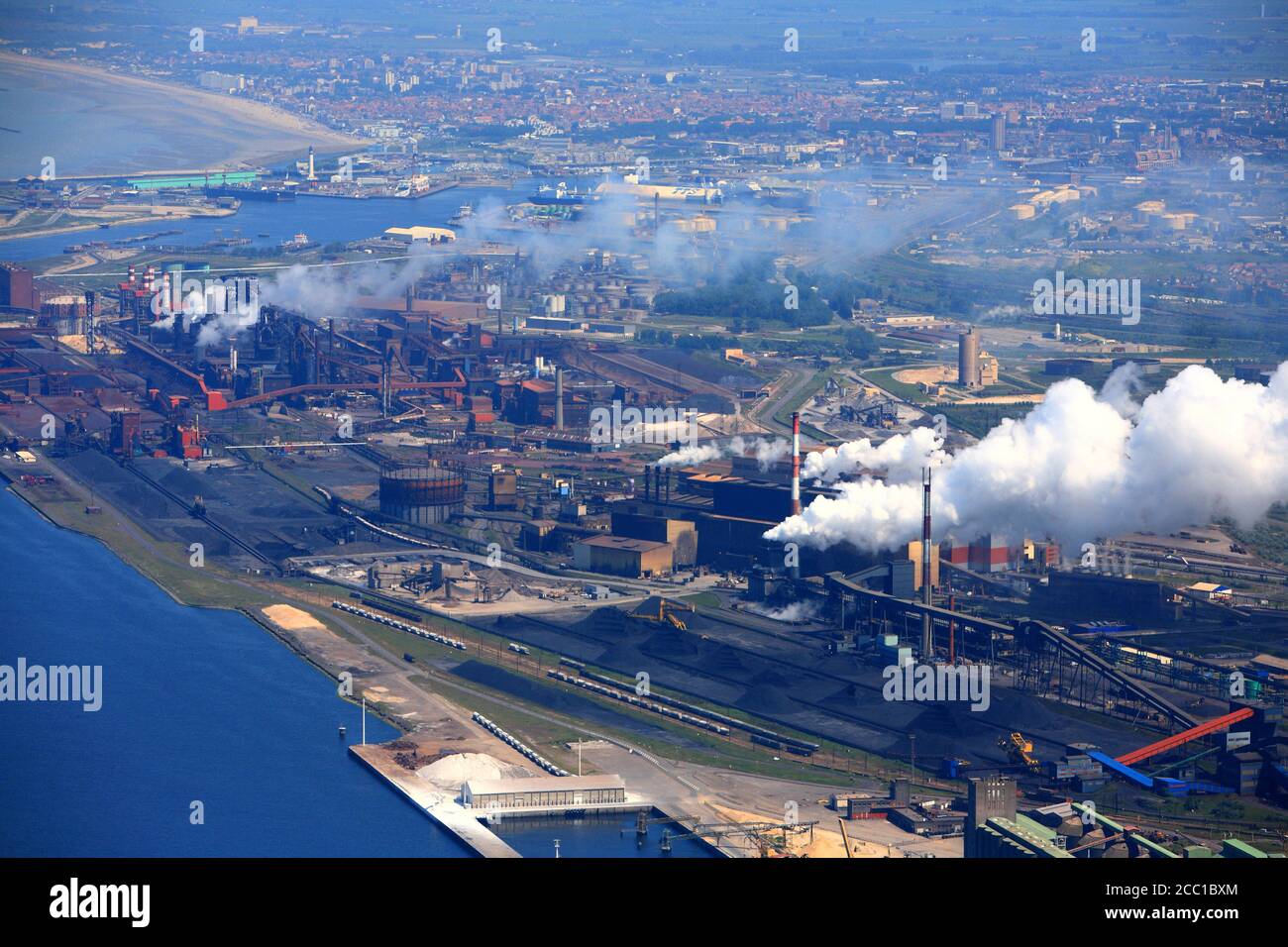 France, Nord, Dunkirk, the port Stock Photo - Alamy