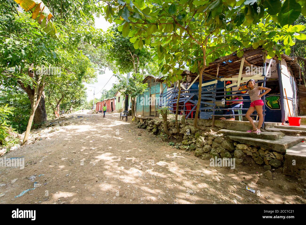 Dominican republic woman poverty hi-res stock photography and images ...