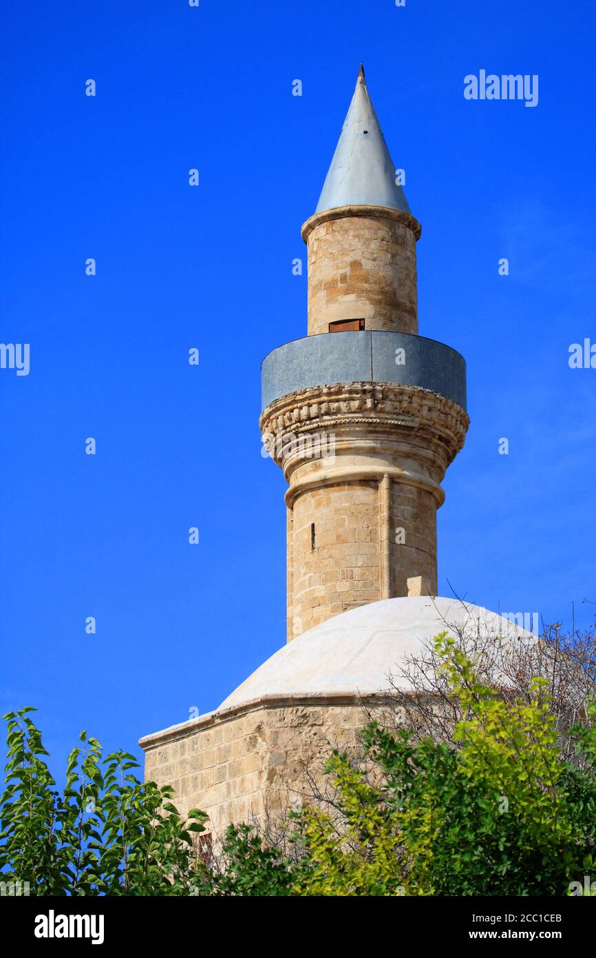 Cyprus, Paphos, Buyuk Cami mosque Stock Photo - Alamy
