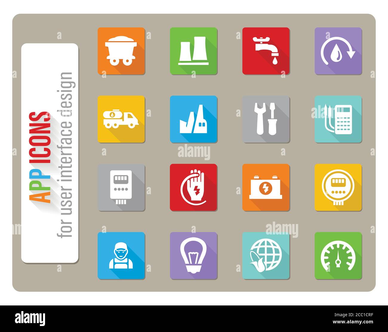 Alternative Energy Icon Set Stock Vector Image And Art Alamy