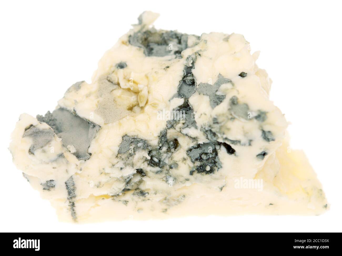 Blue cheese isolated on white background Stock Photo - Alamy