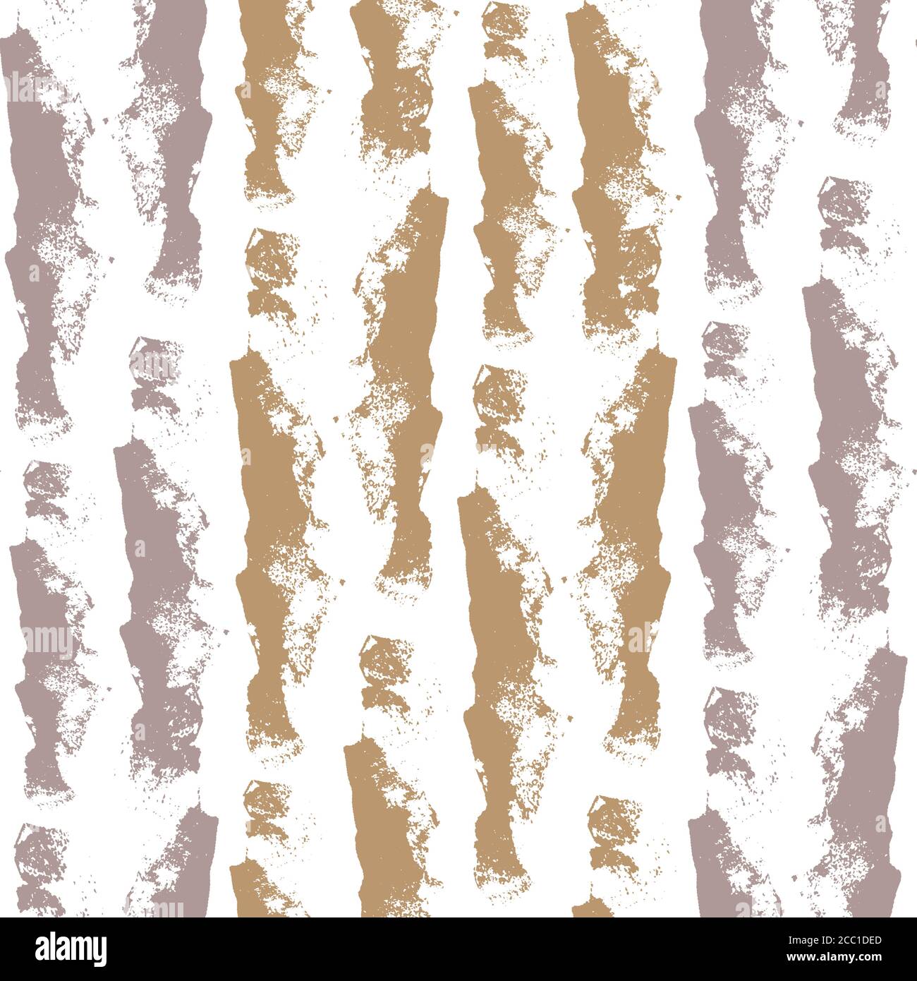 Broken up grunge stripes seamless vector pattern background. Coarse ...